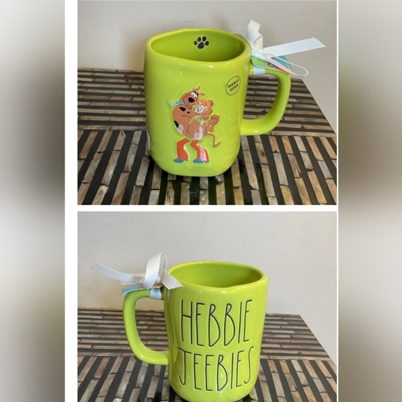 Rae Dunn | Dining | Rae Dunn Scooby Doo Hebbie Jeebies Lime Green Mug ...